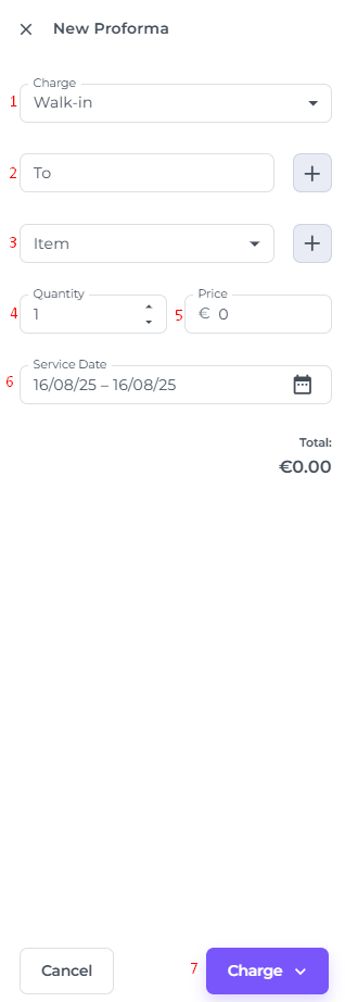 How to use the POS List